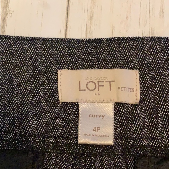 LOFT | Pants & Jumpsuits | Size 4p Loft Factory Curvy Career Trousers ...